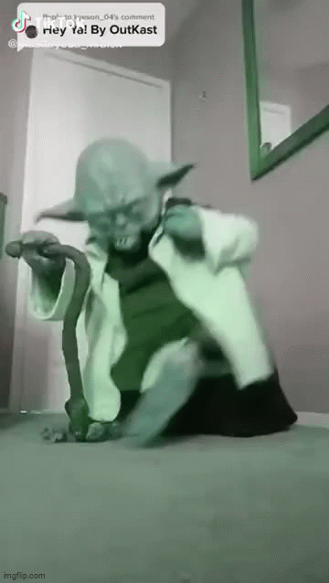 Yoda dancing - Imgflip