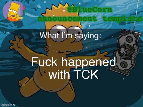 BlueCorn’s Bart announcement template - Imgflip