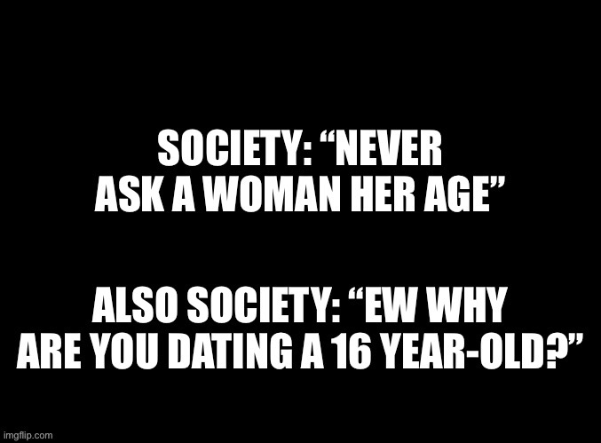 Never asked her - Imgflip