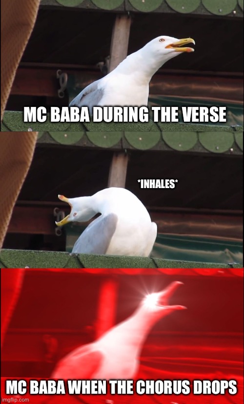 three part seagull scream - Imgflip