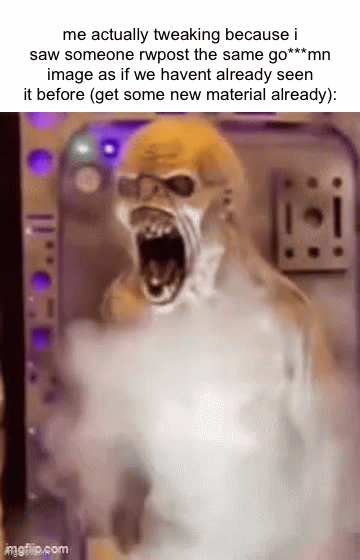 genuinely tweaking skeleton - Imgflip