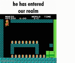 Mario has escaped from the meme. - Imgflip