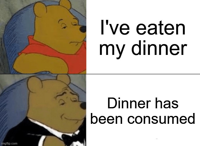 Tuxedo Winnie The Pooh Meme - Imgflip