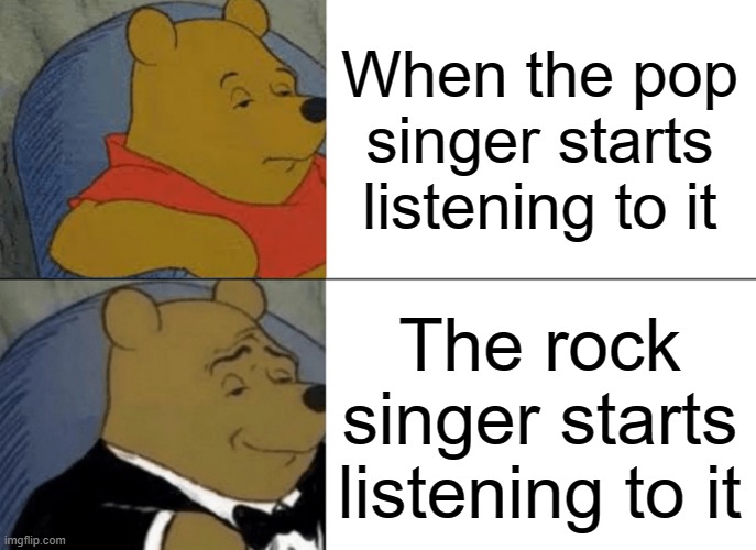 I chose a pop or rock singer - Imgflip