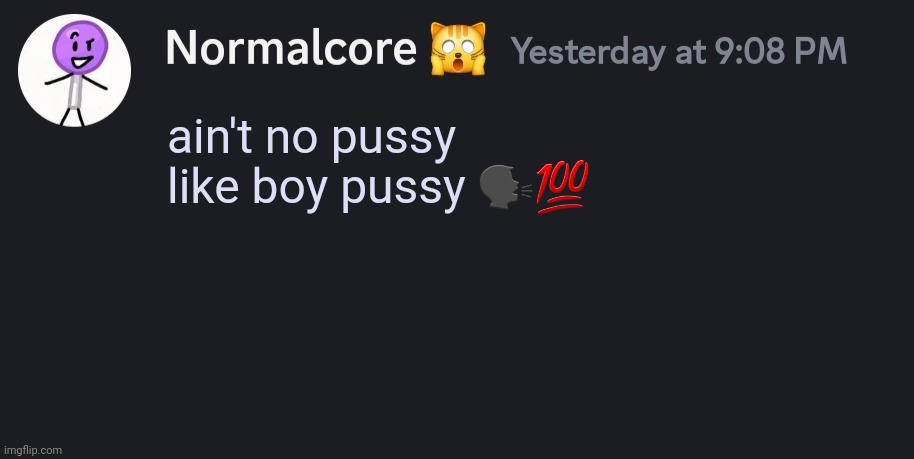 Blank normalcore discord message - Imgflip