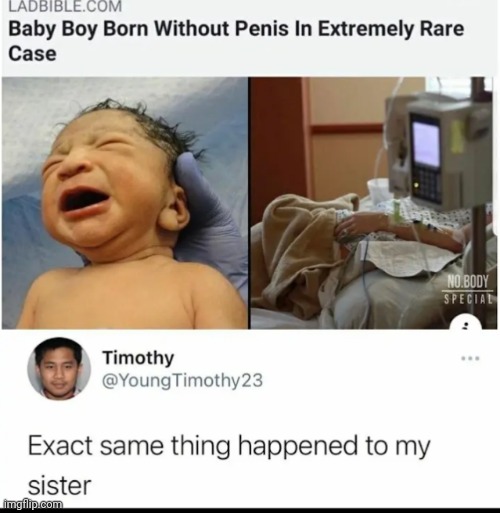 Can't believe half of the msmg has this condition - Imgflip