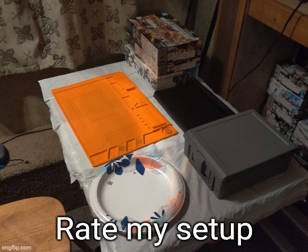 It's for building models, I took this picture right before starting on ...