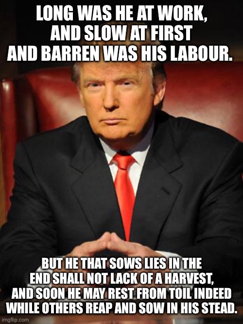 Serious Trump - Imgflip