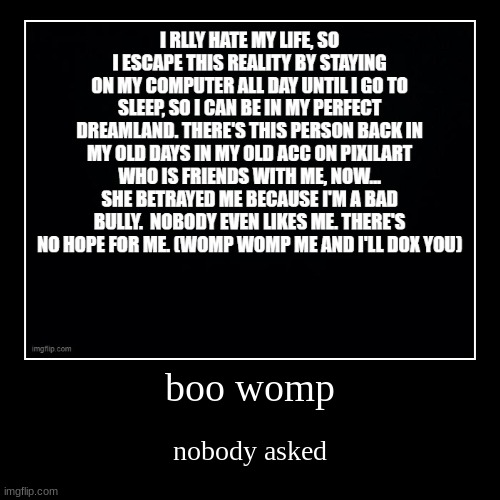 boo womp - Imgflip