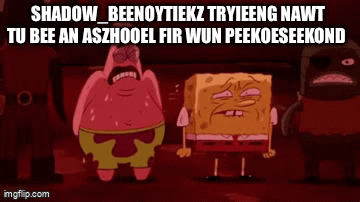Spongebob and patrick sweating - Imgflip