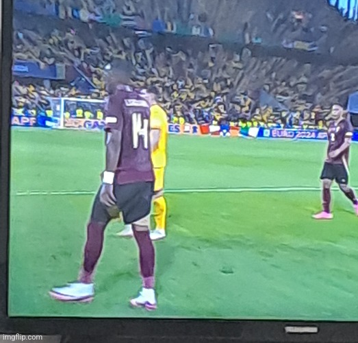 Watching a soccer match bc yes - Imgflip