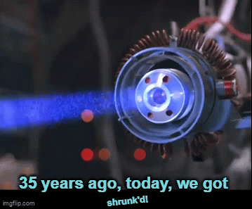 The Incredible Shrinking Machine - Imgflip