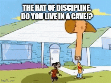 Rolf Hat of Discipline - Imgflip
