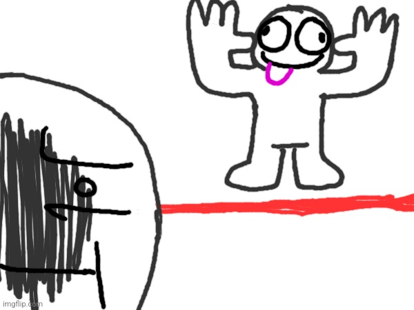 Waffle doesn't care about being stabbed - Imgflip