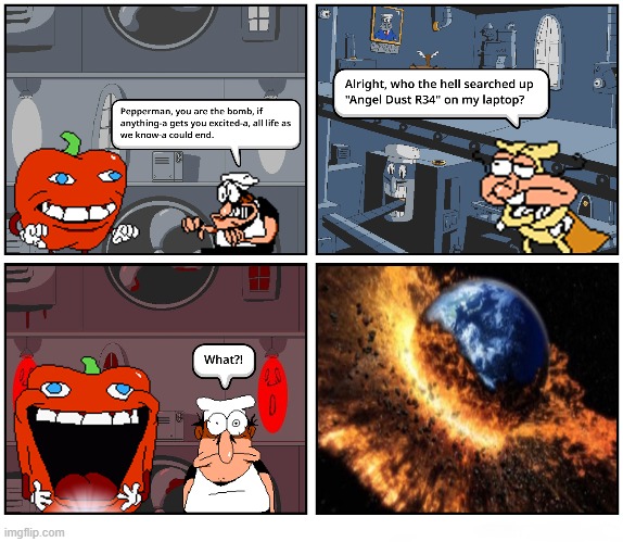 Explosive Pepper (Pizza Comics) - Imgflip