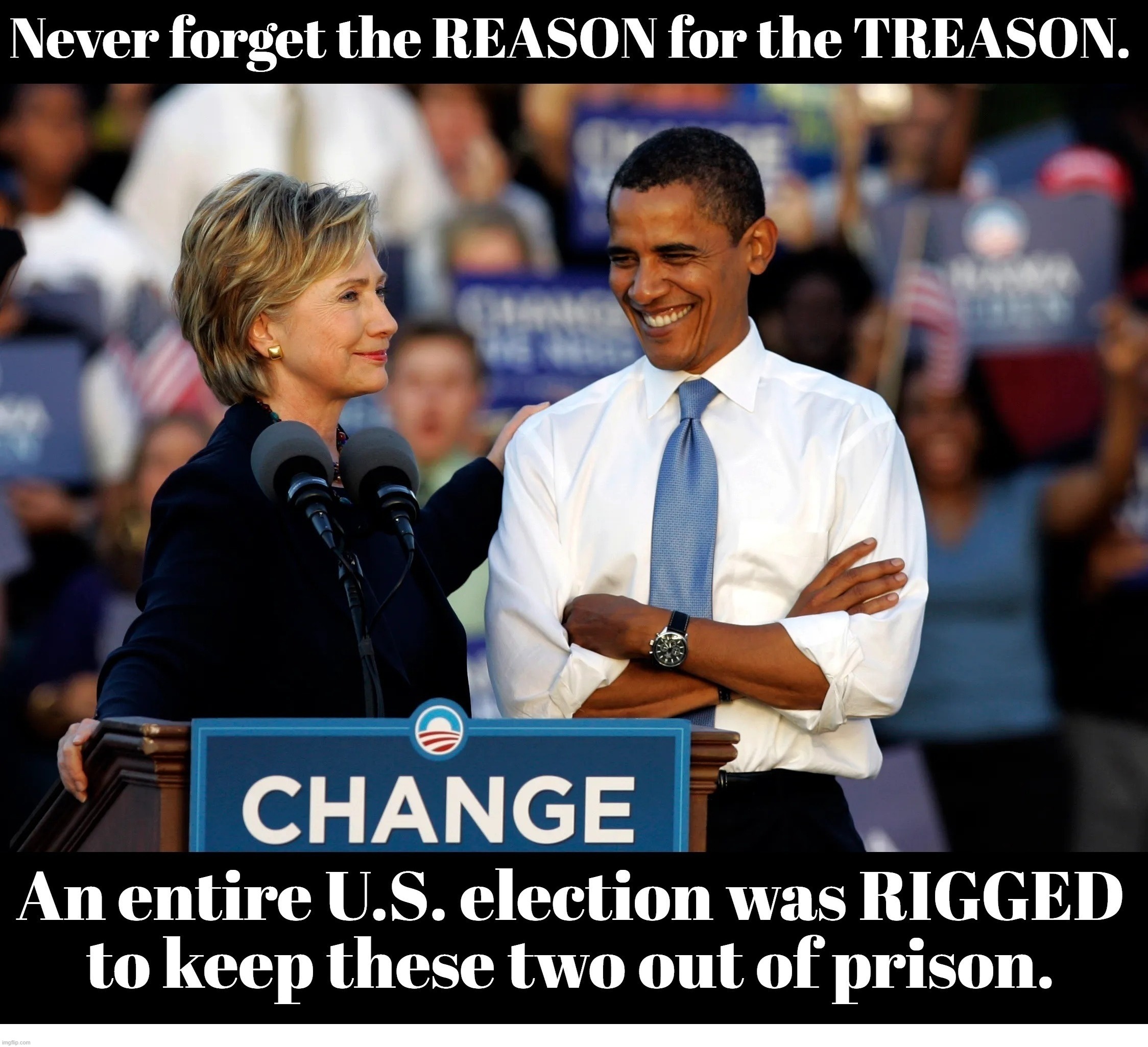 Never forget the REASON for the TREASON. - Imgflip