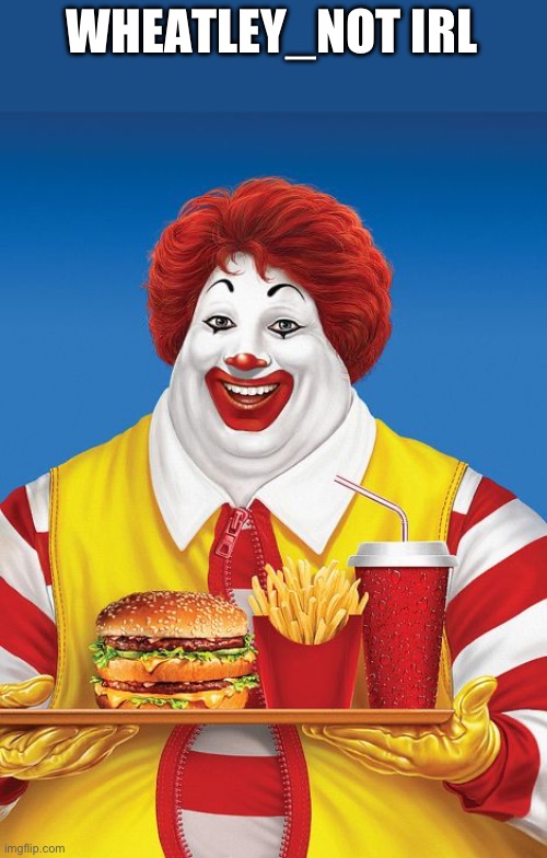 Fat Ronald McDonald - Imgflip