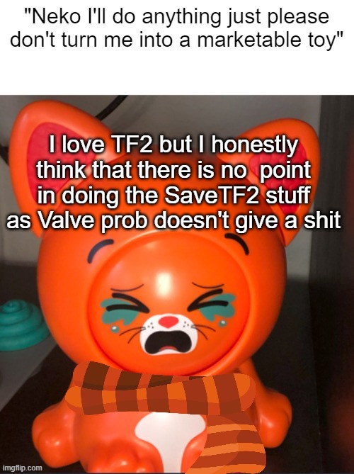 Neko I'll do anything just please don't turn me into a toy - Imgflip