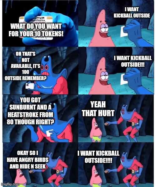 patrick not my wallet - Imgflip