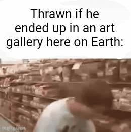 My man is stealing all the art - Imgflip