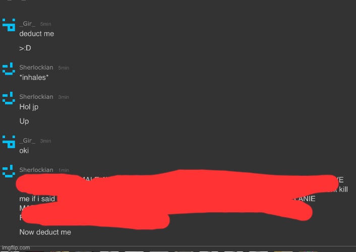 I deducted her so bad - Imgflip