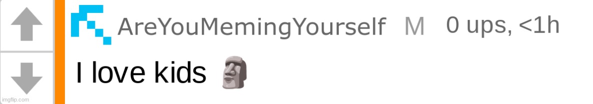 AYMY "I love kids" - Imgflip