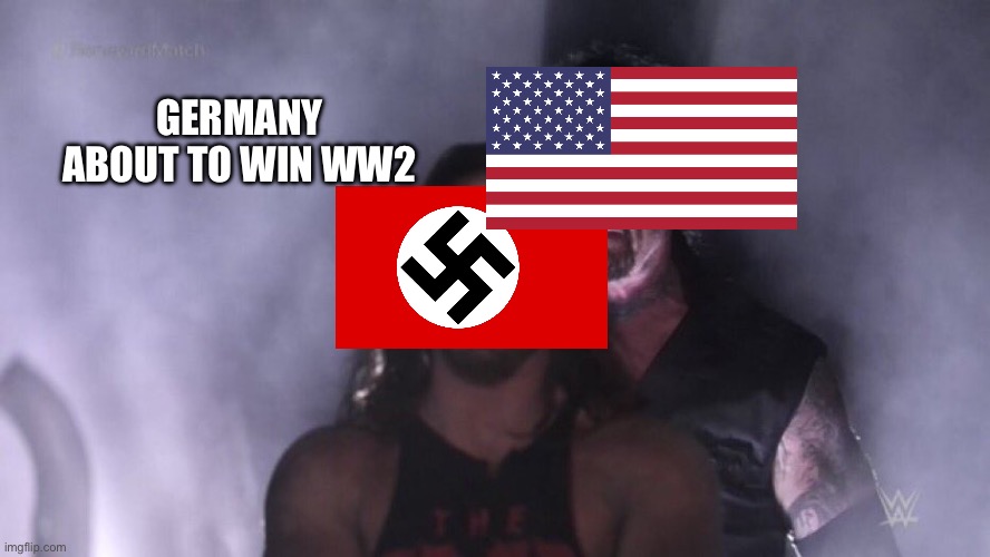 “It was at this moment that the axis knew they fucked up” - Imgflip