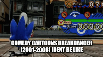 Comedy Cartoons Breakdancer (2001-2006) Ident - Imgflip