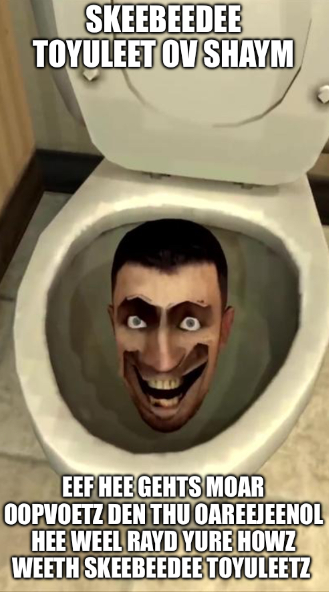 Skeebeedee Toyulet of Shaym Blank Template - Imgflip