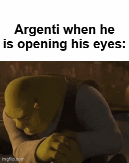 he is open in eyes - Imgflip