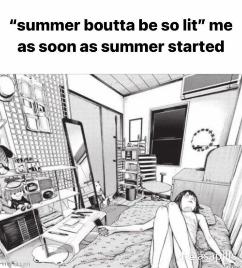 I hung out with one friend this entire summer bro - Imgflip