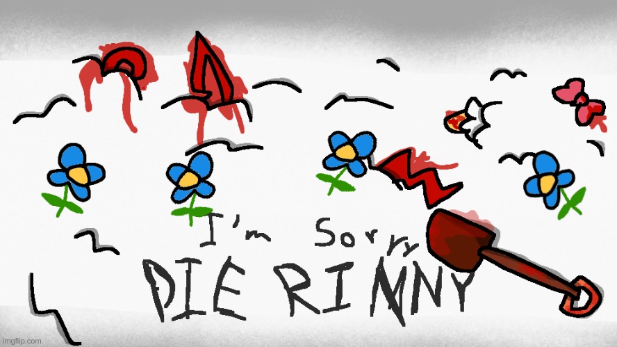 (Slight gore warning)Pretty Blood: Made by me in sumopaint - Imgflip