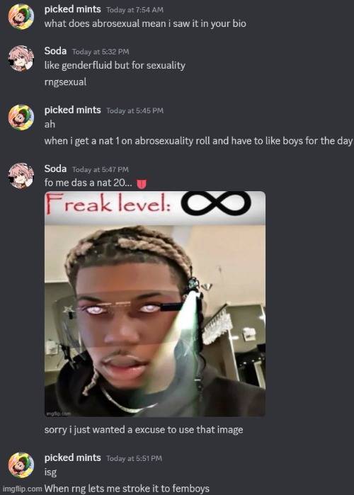 i just screenshot random things sometimes - Imgflip