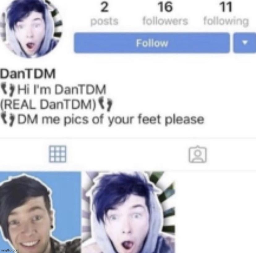 real dantdm - Imgflip