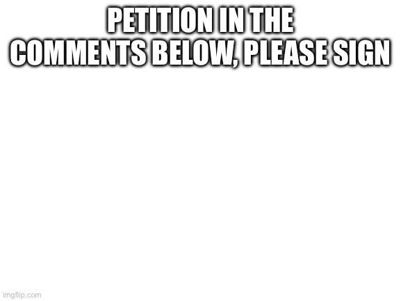 Blank White Template - Imgflip