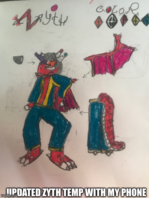 Zyth new OC, 2/5 complete, (Updated to better quality) - Imgflip