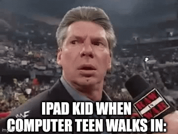 Computer teen lol - Imgflip