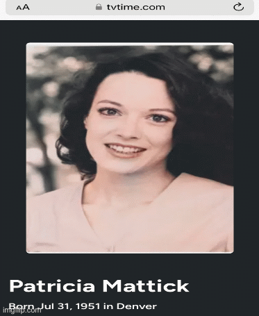 Pattye’s Tvtime.com entry… - Imgflip