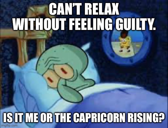 Squidward can't sleep with the spoons rattling - Imgflip