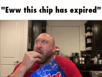 bald guy eating chips - Imgflip