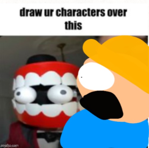 Crappy drawing I know, flipaclip has its limits - Imgflip