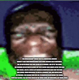 Angry black guy ranting - Imgflip