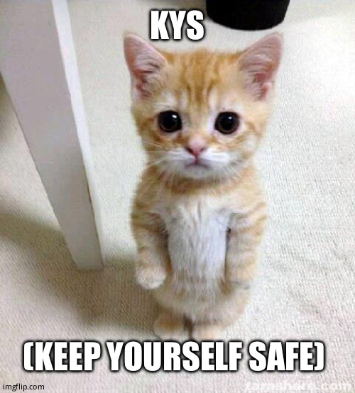 You should keep yourself safe..now! - Imgflip