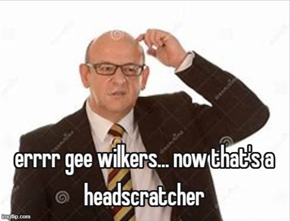 Excuse my language, please. But what he is doing is not acceptable ...