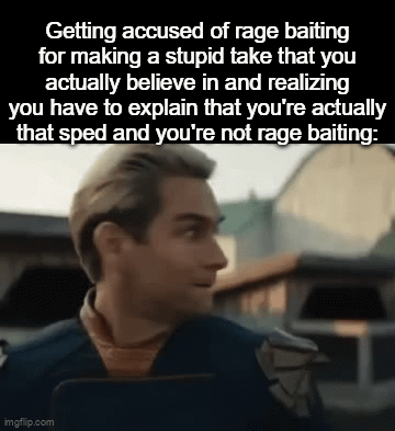 Homelander stressed - Imgflip