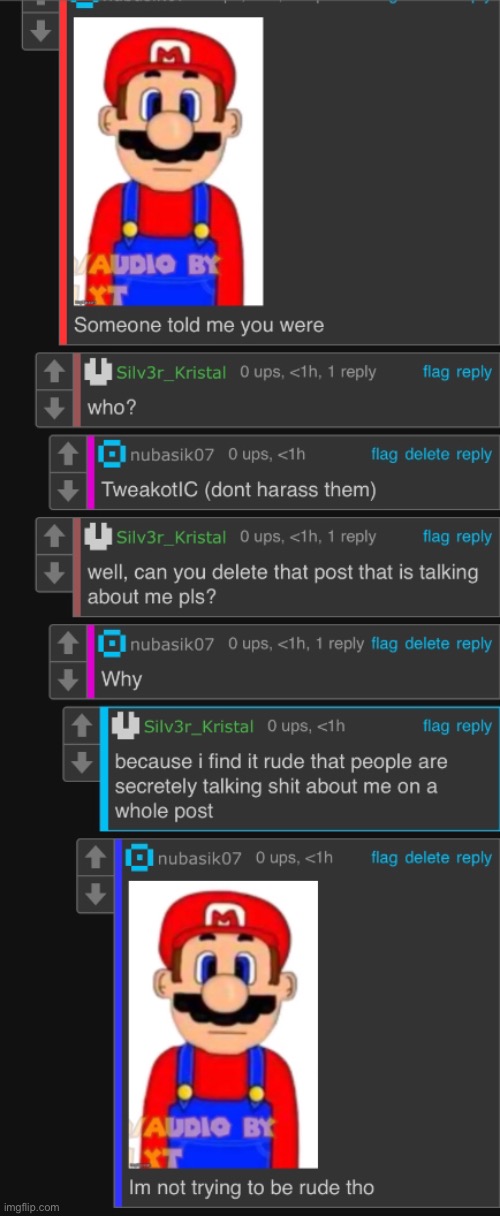 So apparently silv3r isnt xenogender user - Imgflip