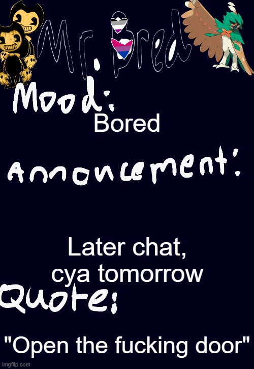 Bred’s announcement temp :3 - Imgflip