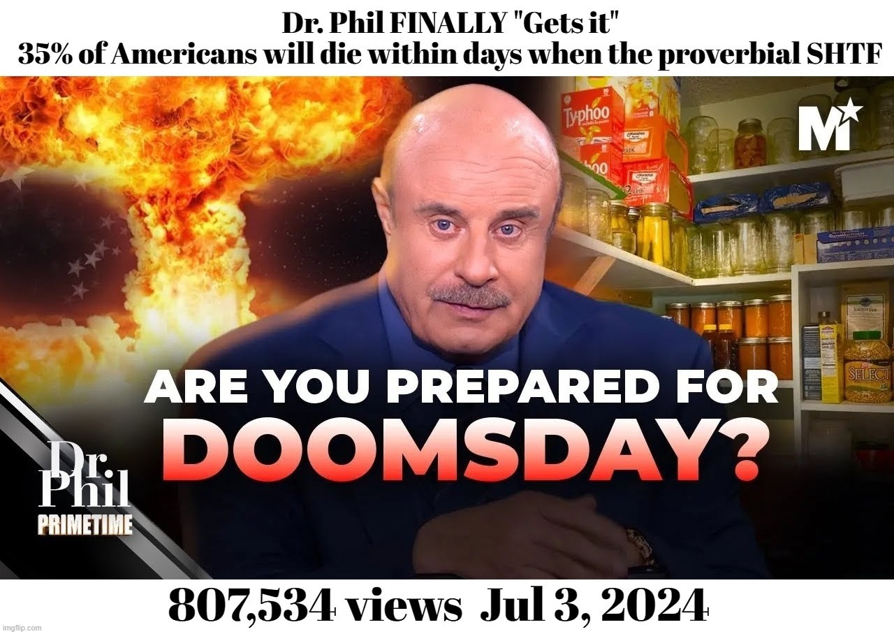 Dr. Phil FINALLY "Gets it." - Imgflip