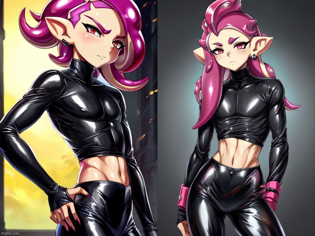 He's got a point but I had to make this joke. Also don't ask why I was generating hot agent 8 ...