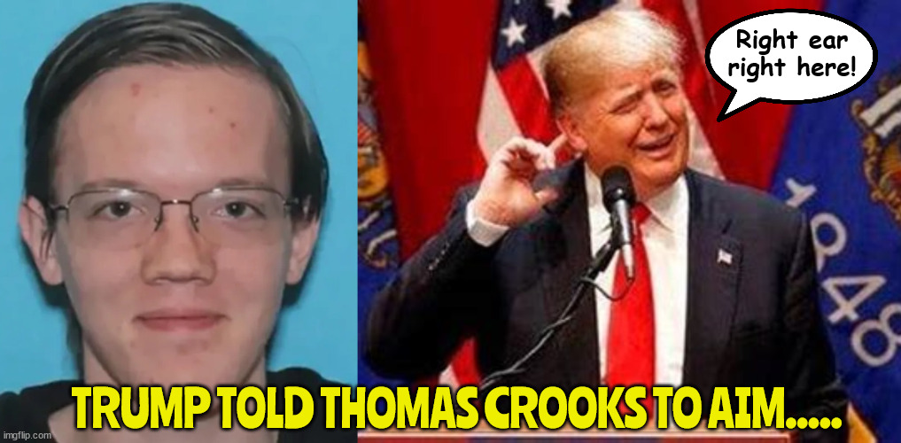 Right on, waxed that ear! - Imgflip